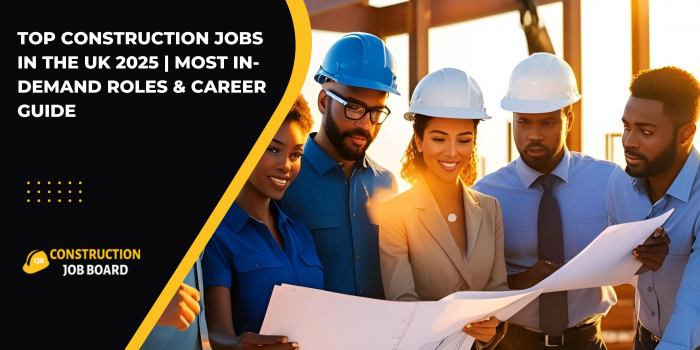 Top Construction Jobs in the UK 2025 | Skills, Salaries & Career Guide ...