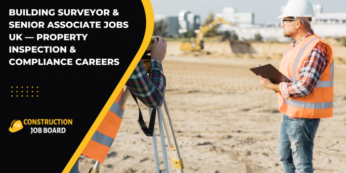 Building Surveyor & Senior Associate Jobs UK — Property Inspection ...